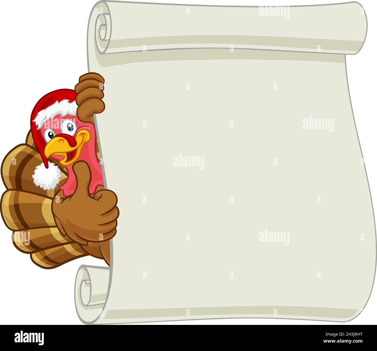 Paper scroll cartoon hi-res stock photography and images - Alamy