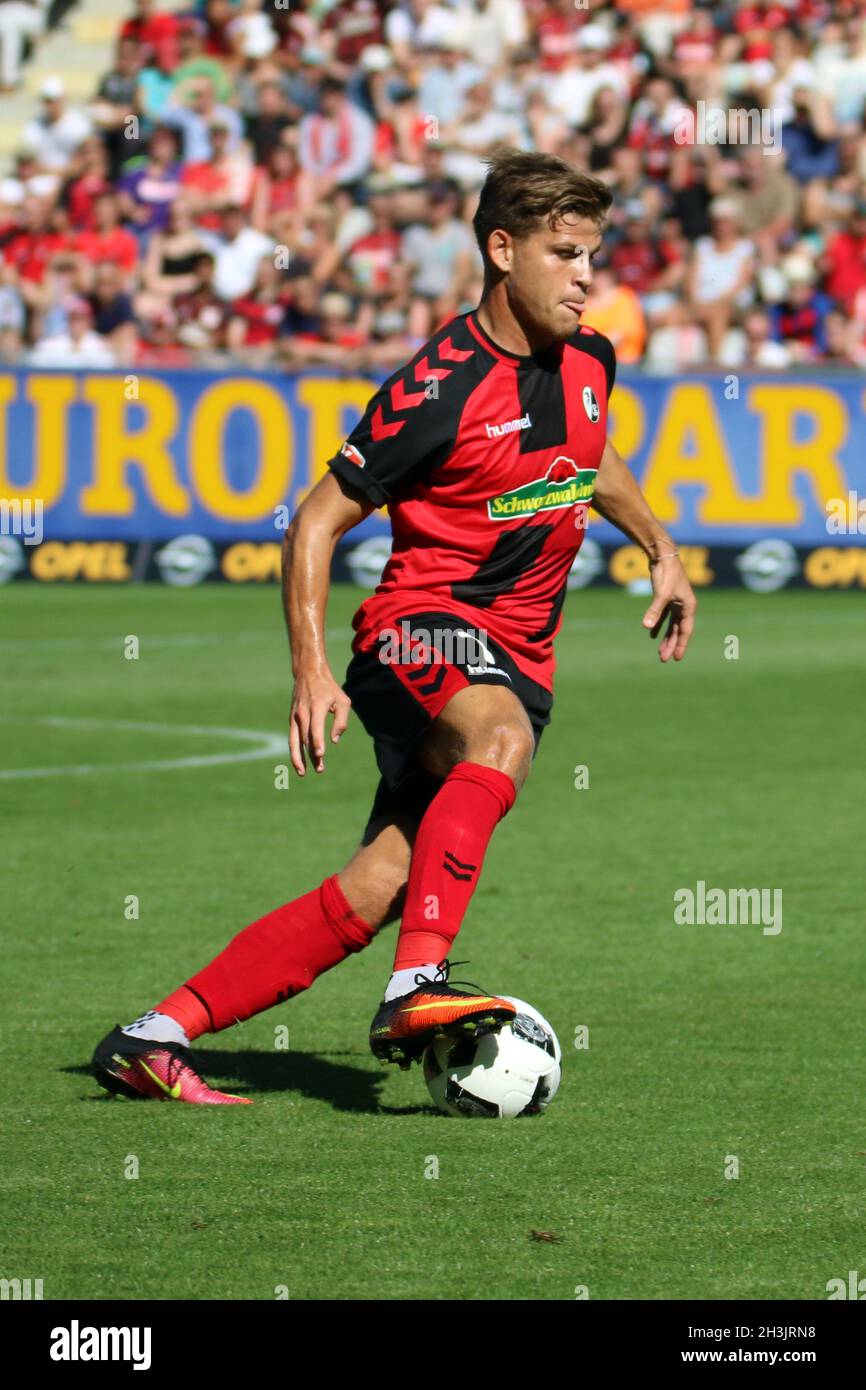 Football: Test match - SC Freiburg vs. AC Milan Stock Photo - Alamy
