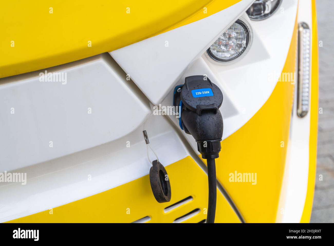 Adelaide, South Australia - October 19, 2019: Navya driverless EV ...