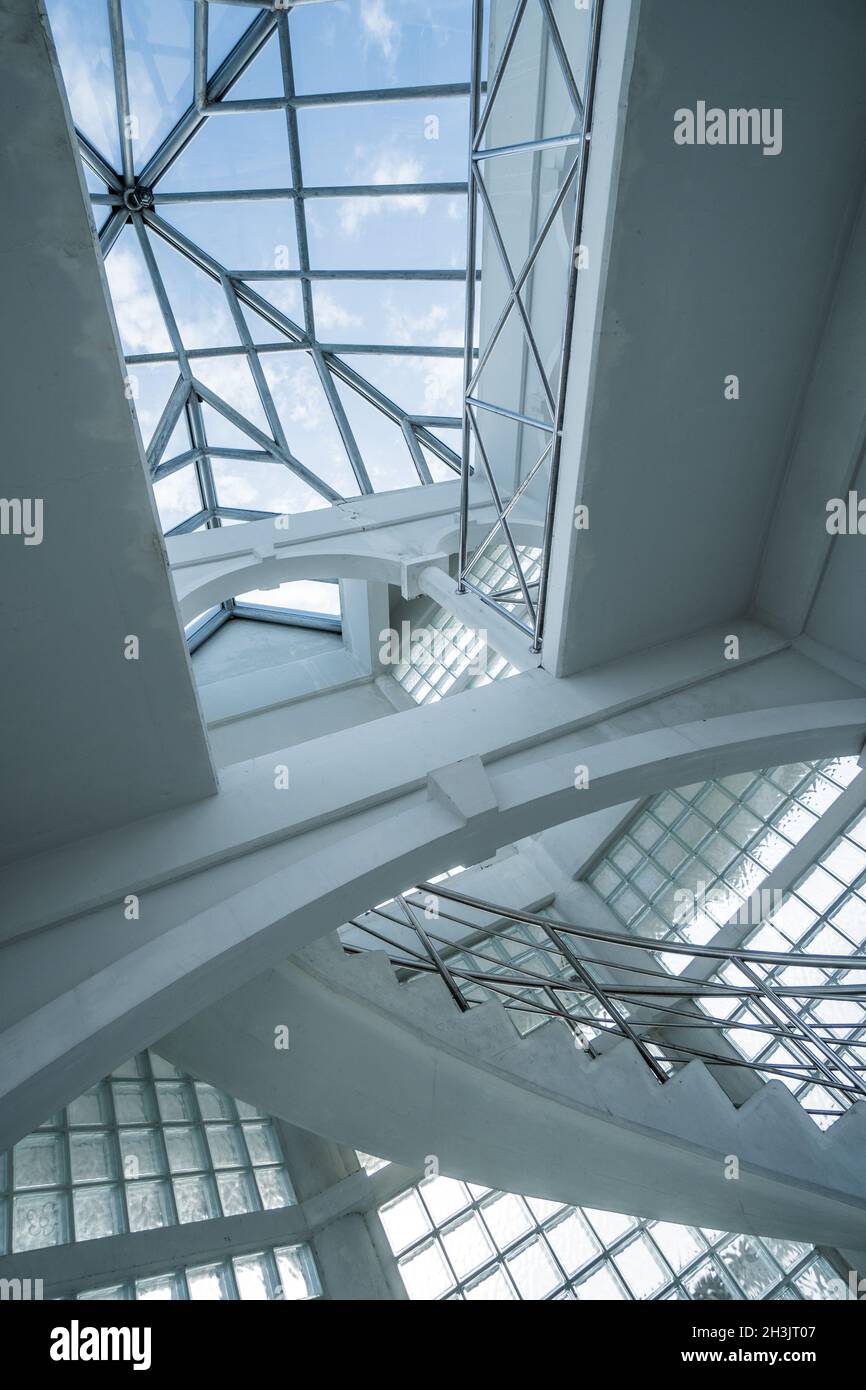 Skylight window in white hi-res stock photography and images - Alamy