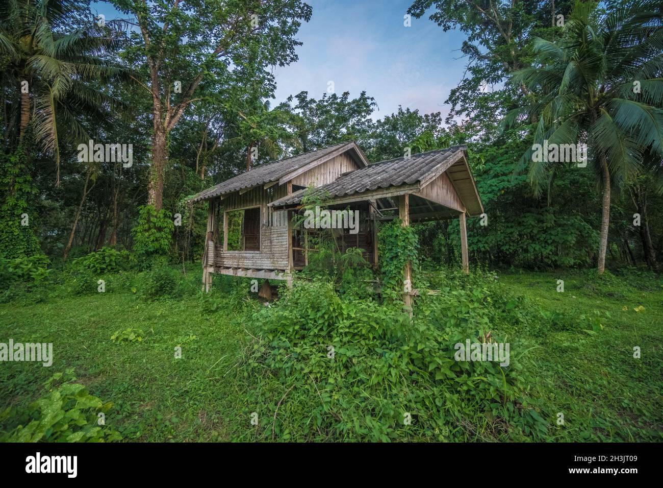 Old abandoned cottage hi-res stock photography and images - Alamy
