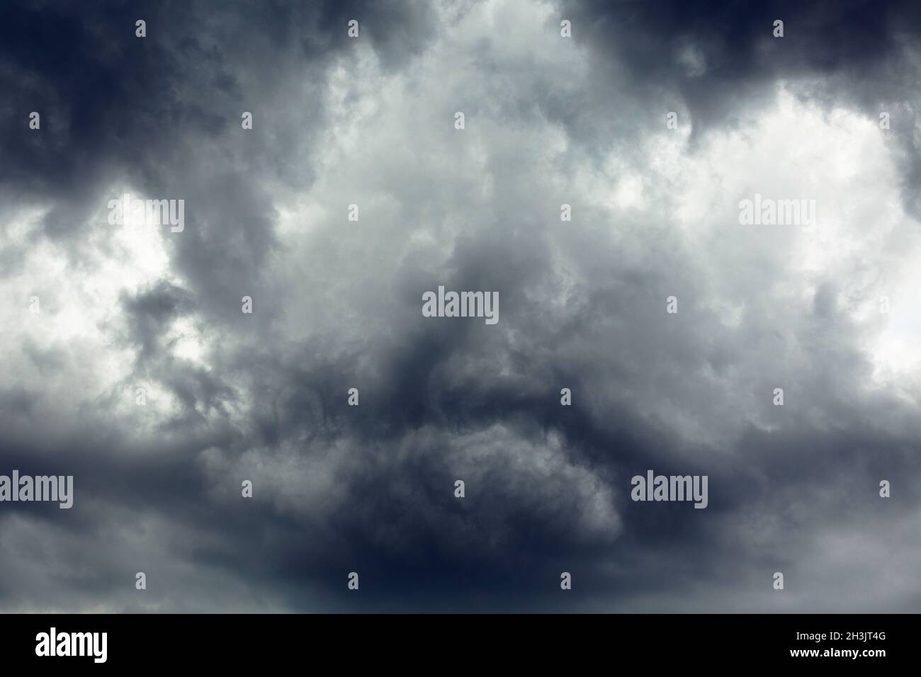 Large overcast clouds in sky Stock Photo - Alamy
