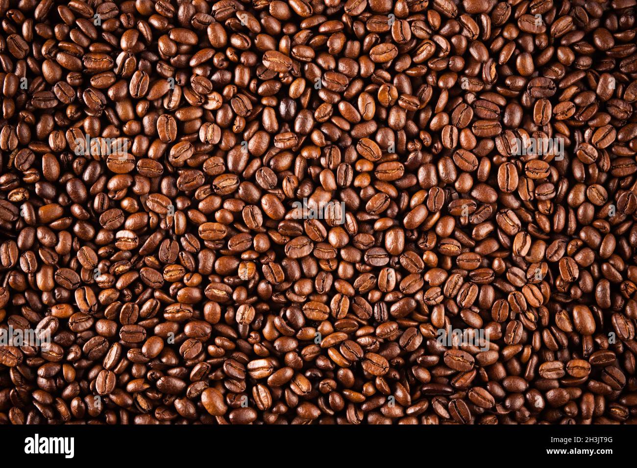 Coffee beans texture Stock Photo - Alamy