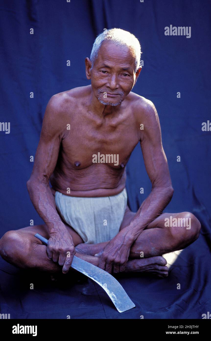 Tharu woman nepal hi-res stock photography and images - Alamy