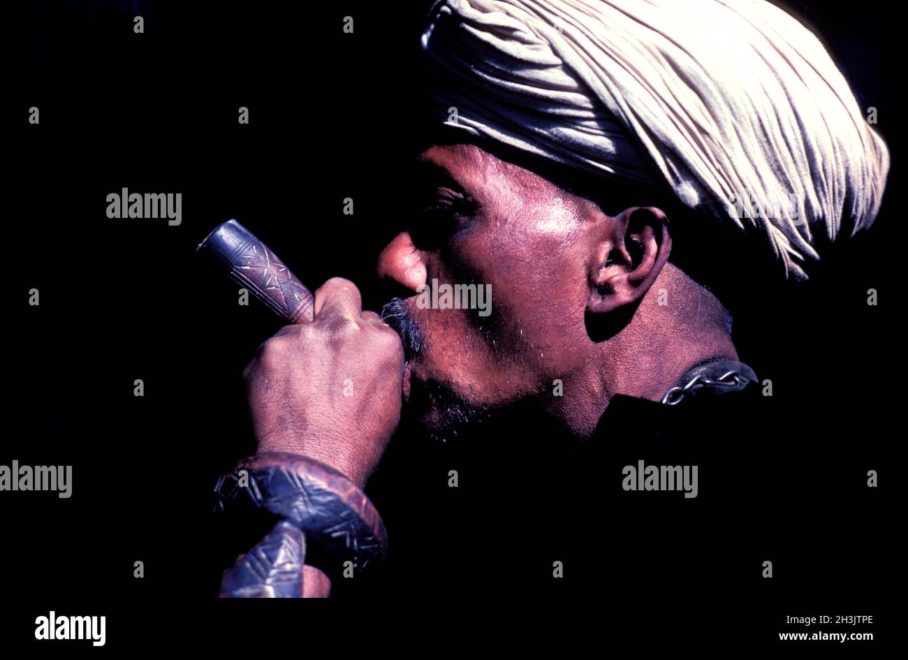 Nepal, Rukum area, Kham Magar ethnic group shaman Stock Photo - Alamy