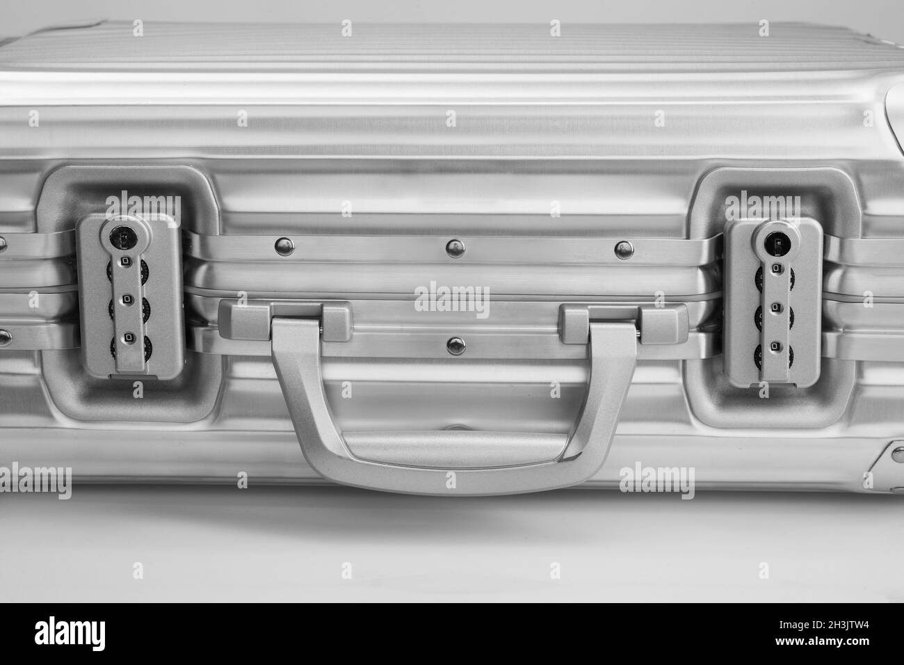 Metal travel case Stock Photo - Alamy