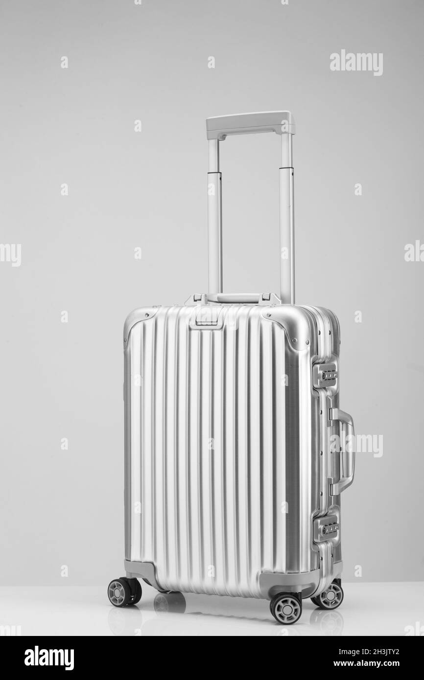 Metal travel case Stock Photo - Alamy