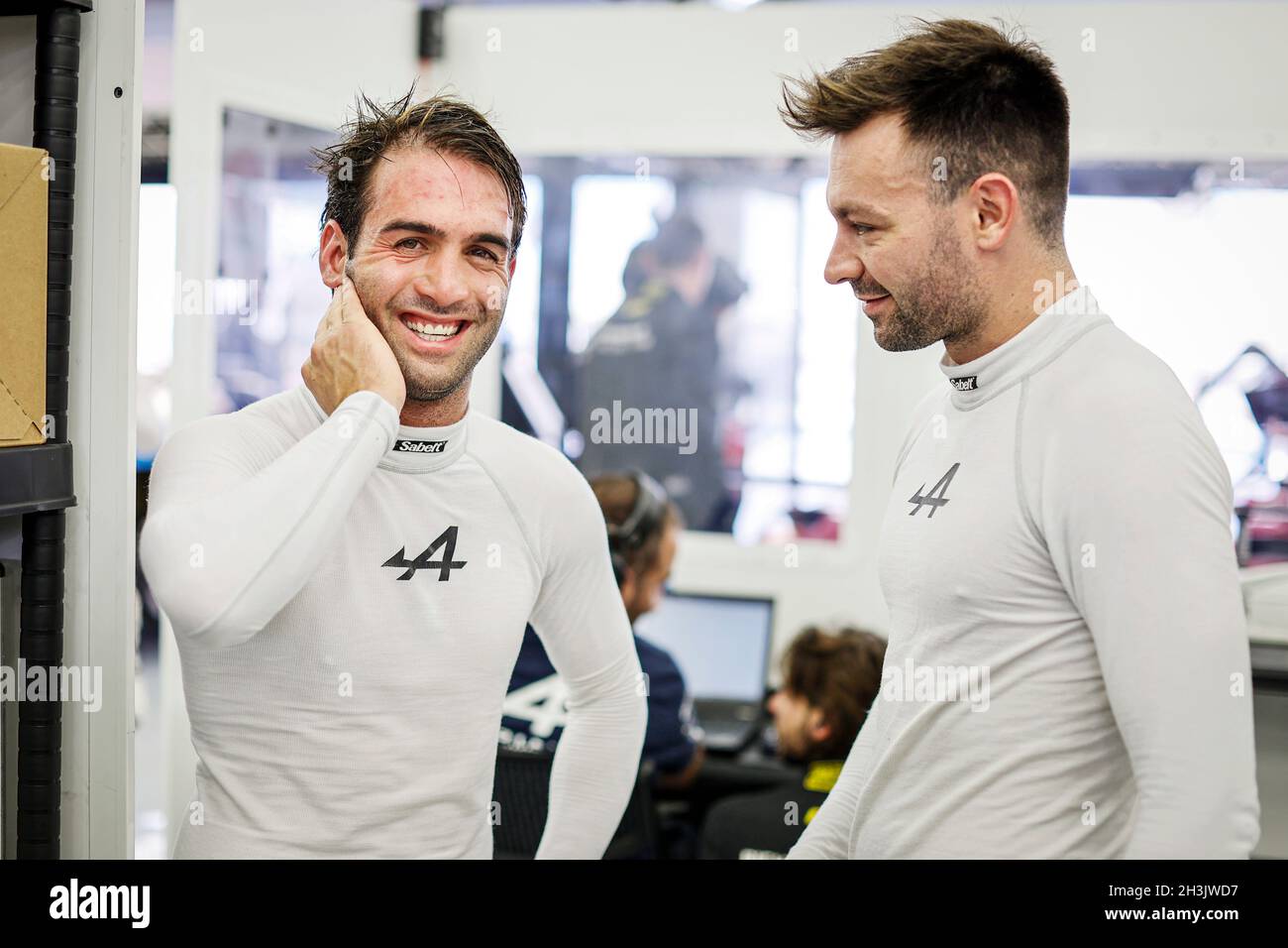 NEGRAO ANDRÉ (BRA), ALPINE ELF MATMUT, ALPINE A480 - GIBSON, PORTRAIT ...