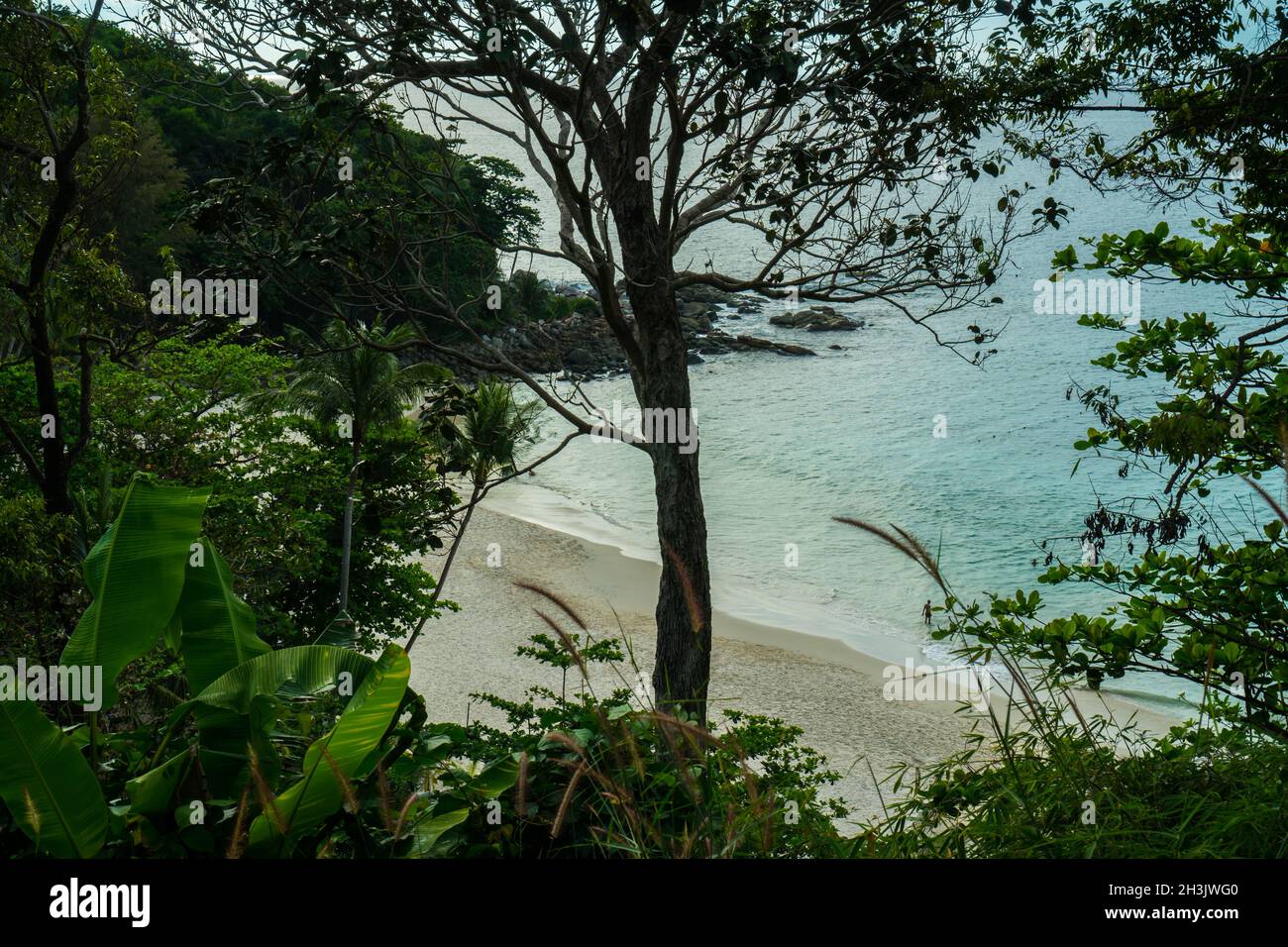 Hidden beautiful beach Stock Photo - Alamy