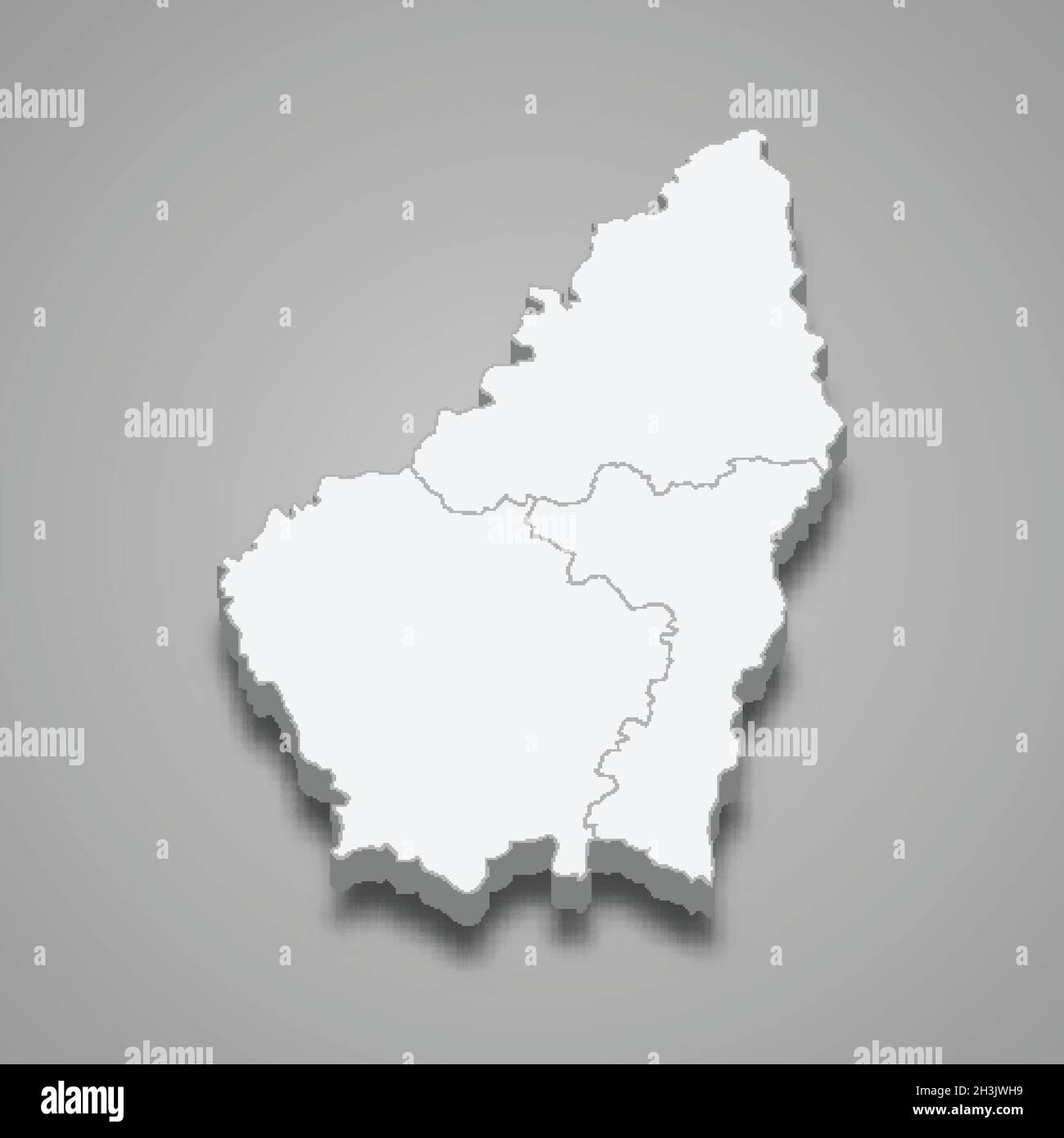 Ardeche department map Black and White Stock Photos & Images - Alamy