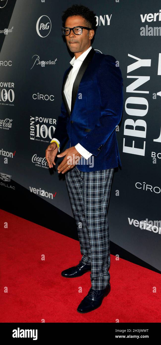 LOS ANGELES - OCT 23: Eric Benet at 2021 Ebony Power 100 at the Beverly ...
