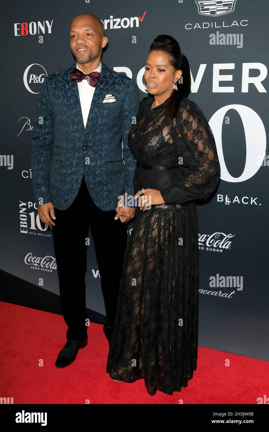 LOS ANGELES - OCT 23: Tariq Walker, Malinda Williams at 2021 Ebony ...