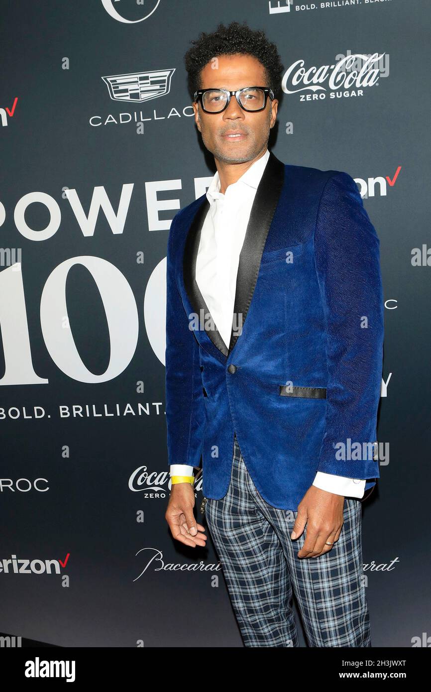 LOS ANGELES - OCT 23: Eric Benet at 2021 Ebony Power 100 at the Beverly ...