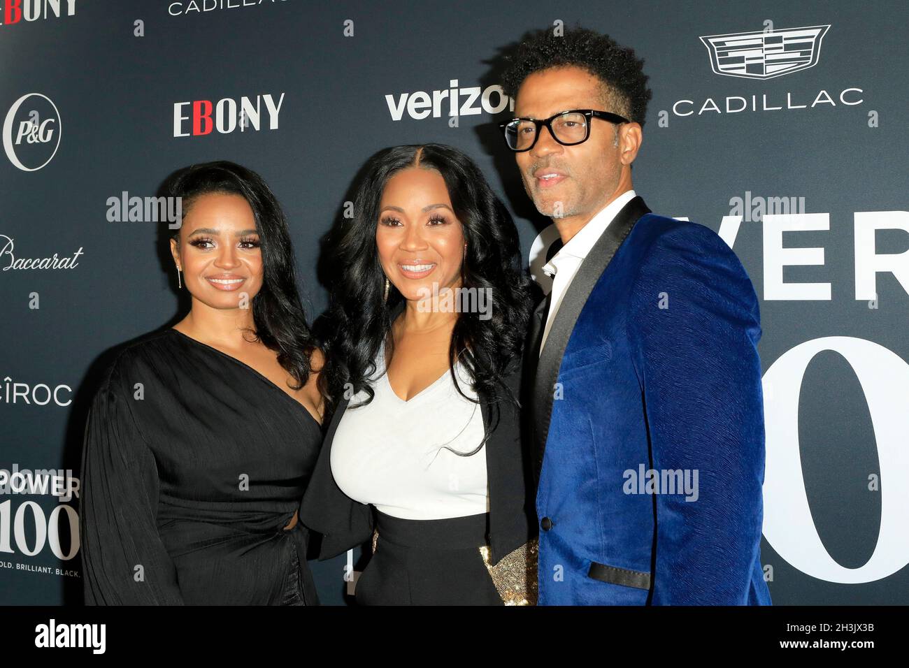 LOS ANGELES - OCT 23: Kyla Pratt, Erica Campbell, Eric Bene?t at 2021 ...