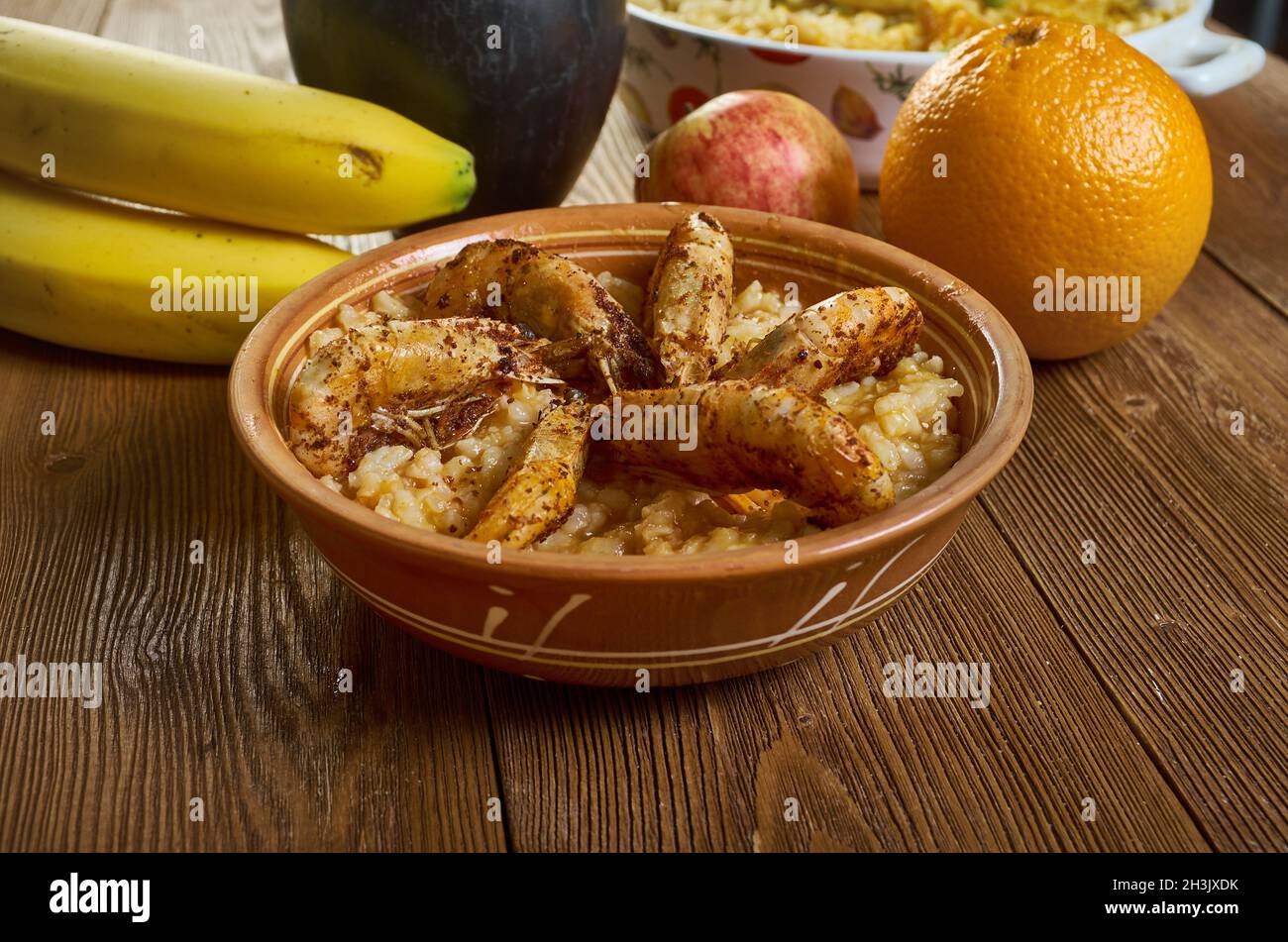 Sudado de langostinos - traditional seafood dish originating from Peru ...