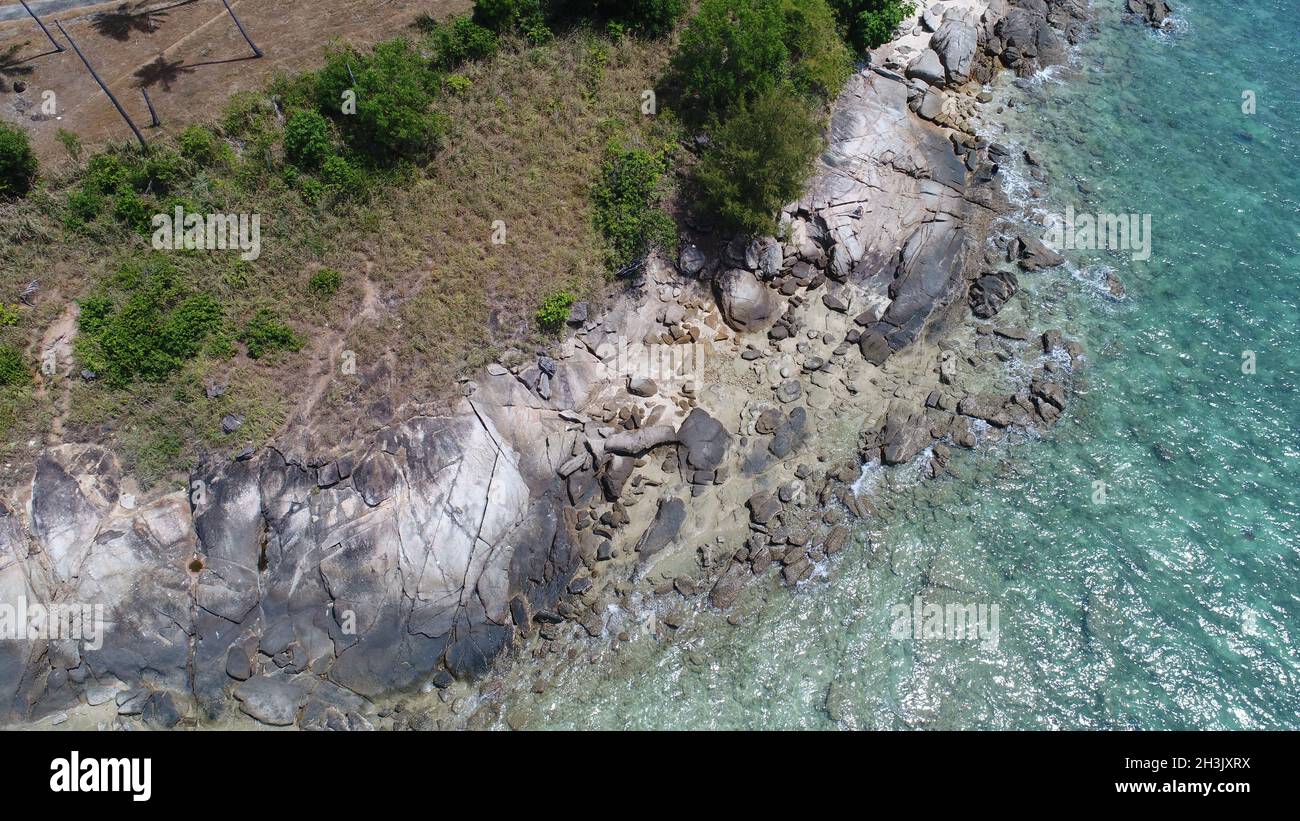 Aerial view of rocks hi-res stock photography and images - Alamy