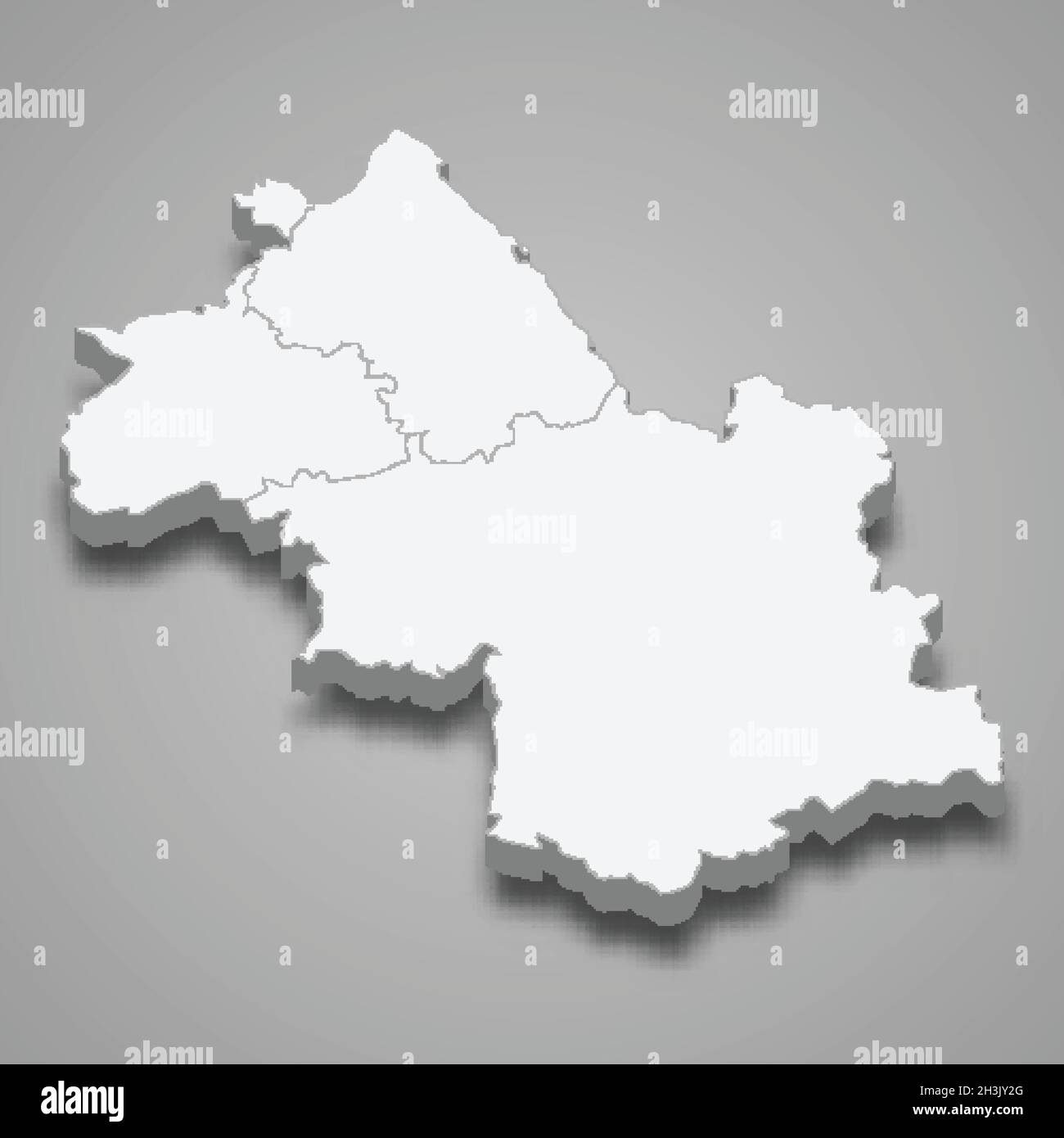 Isere department map Black and White Stock Photos & Images - Alamy