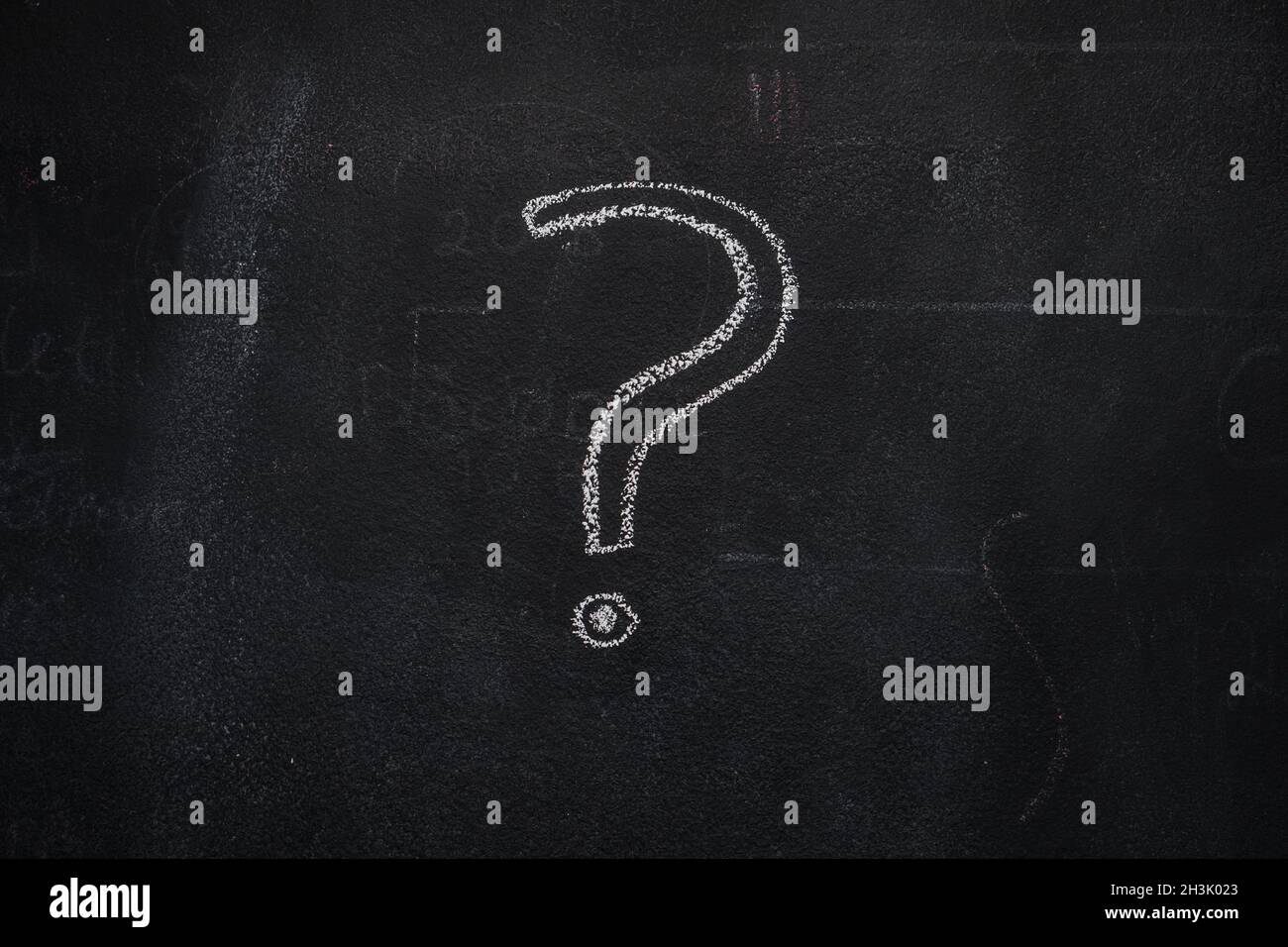 Question mark drawn hand hi-res stock photography and images - Alamy