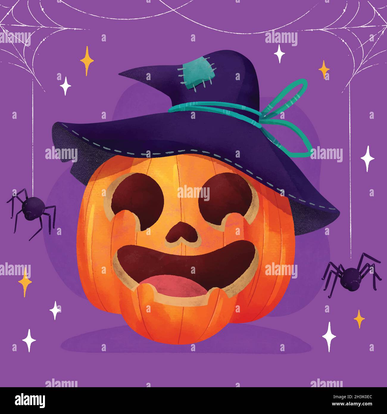 Halloween sale bats pumpkin Stock Vector Images - Alamy
