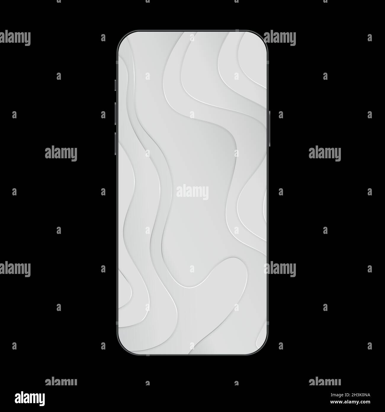 Abstract, modern mobile phone screen wallpaper. Vector illustration ...