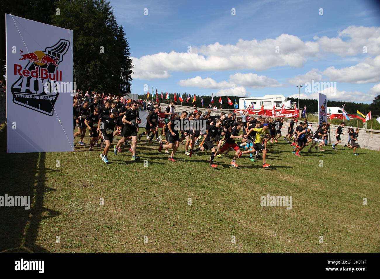 Red Bull 400 - World Championship 2017 Titisee-Neustadt Stock Photo - Alamy