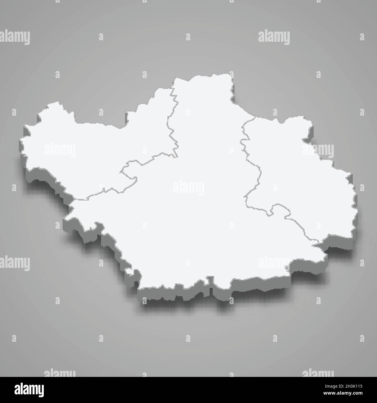 Aube map Stock Vector Images - Alamy