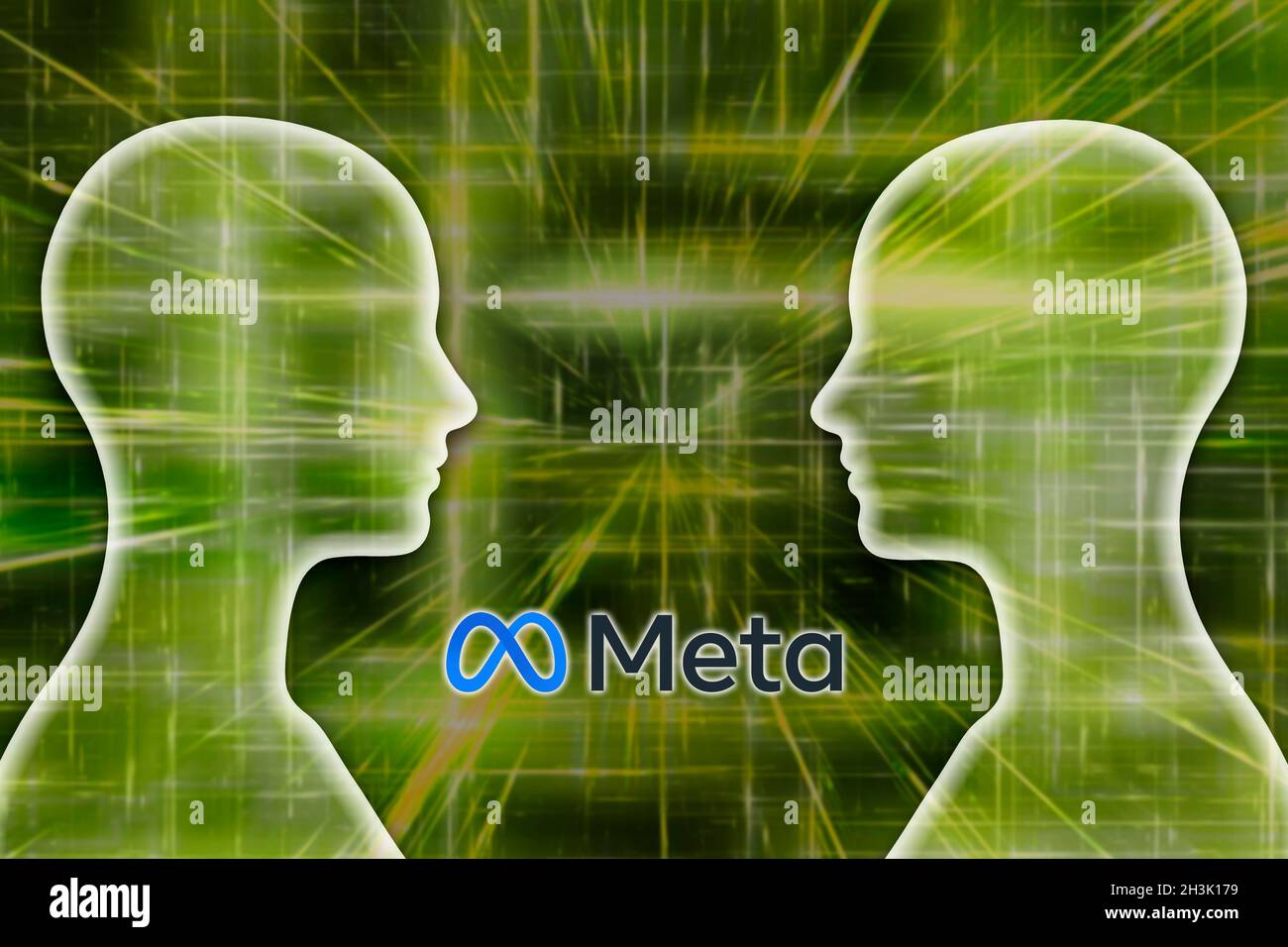 concept for the new facebook META social media company Stock Photo - Alamy