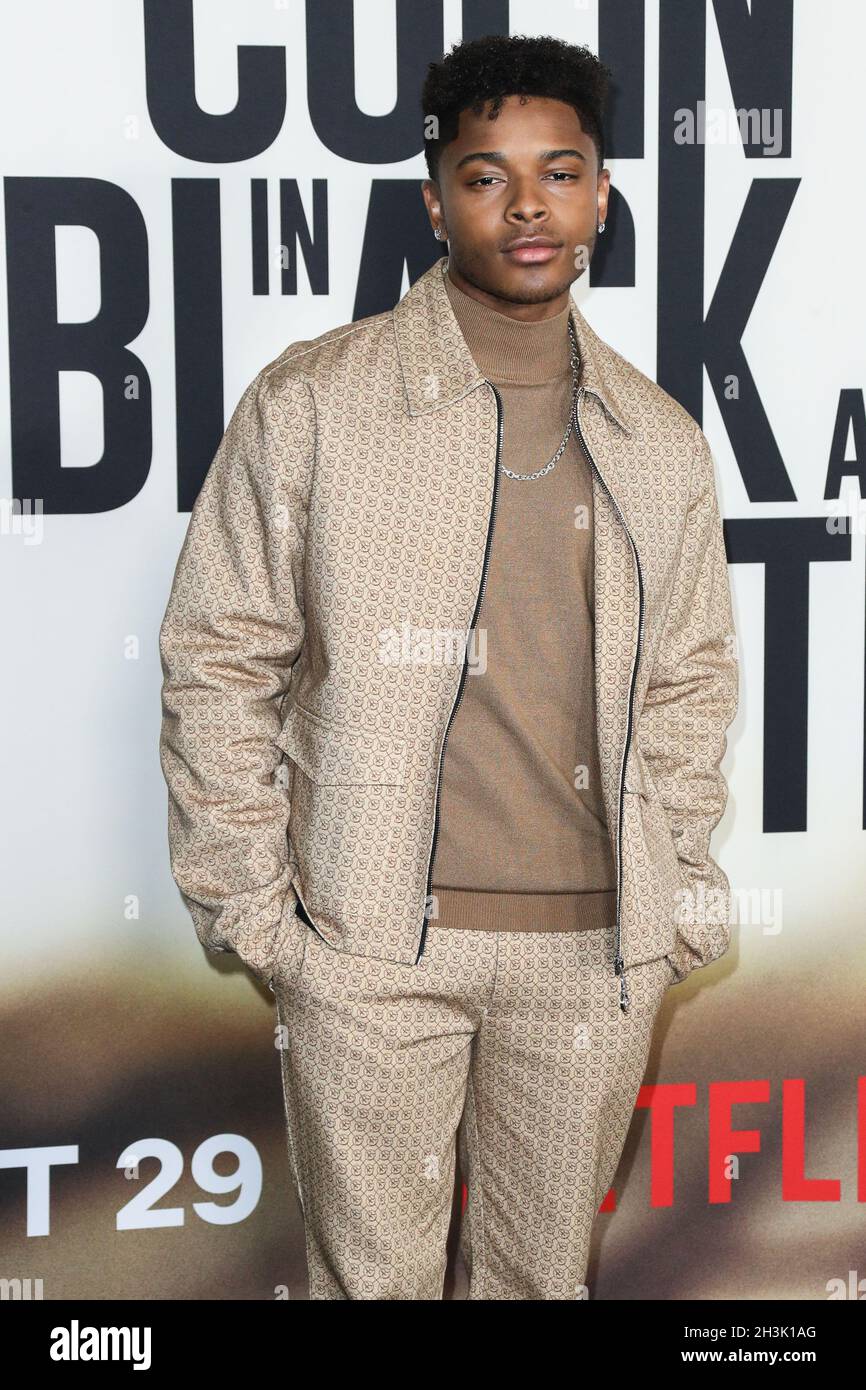 LOS ANGELES, CALIFORNIA, USA - OCTOBER 28: Actor Amarr M. Wooten ...