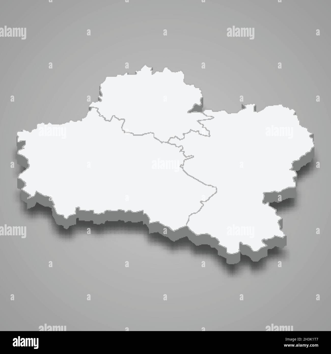 Map loiret france Stock Vector Images - Alamy