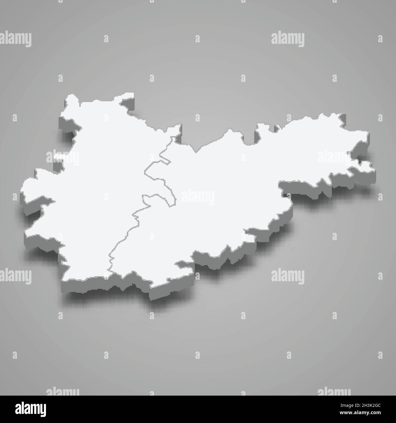 Tarn department map hi-res stock photography and images - Alamy