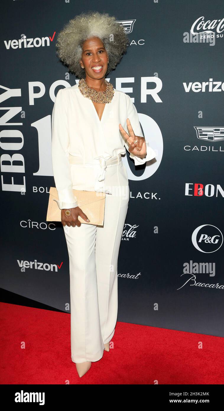 LOS ANGELES - OCT 23: Erica Ford at 2021 Ebony Power 100 at the Beverly ...