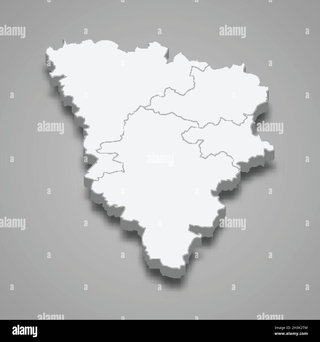 Yvelines map hi-res stock photography and images - Alamy