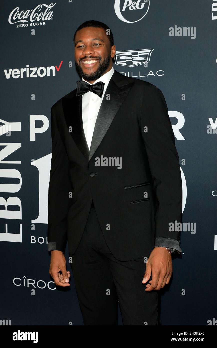 LOS ANGELES - OCT 23: Chad Easterling at 2021 Ebony Power 100 at the ...