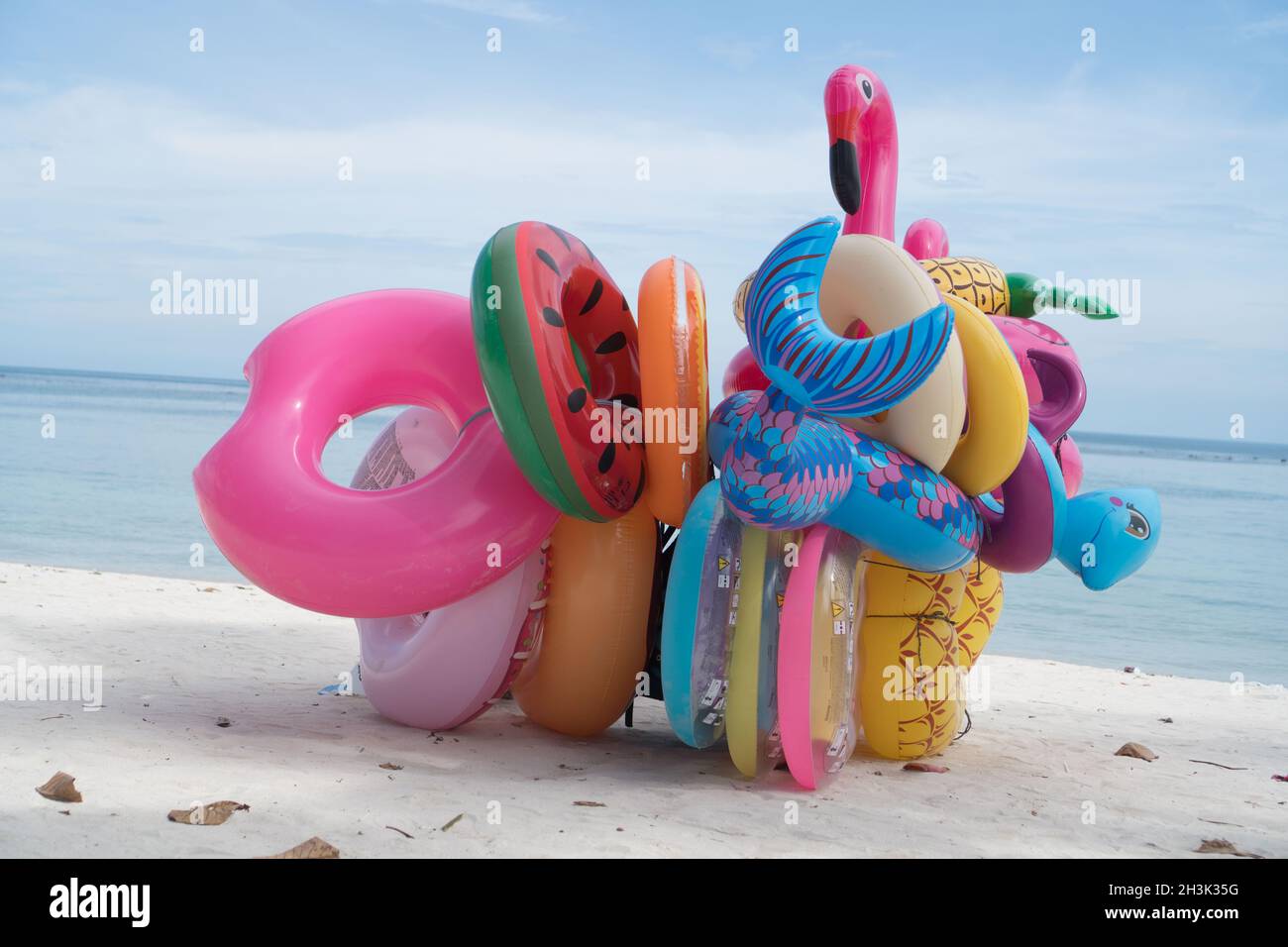Inflatable beach toys hi-res stock photography and images - Alamy