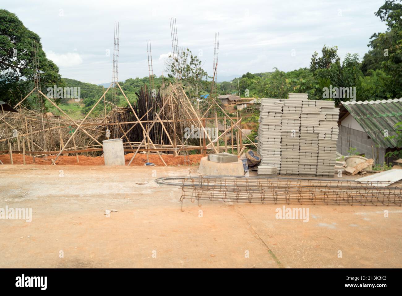 Akha village hi-res stock photography and images - Alamy