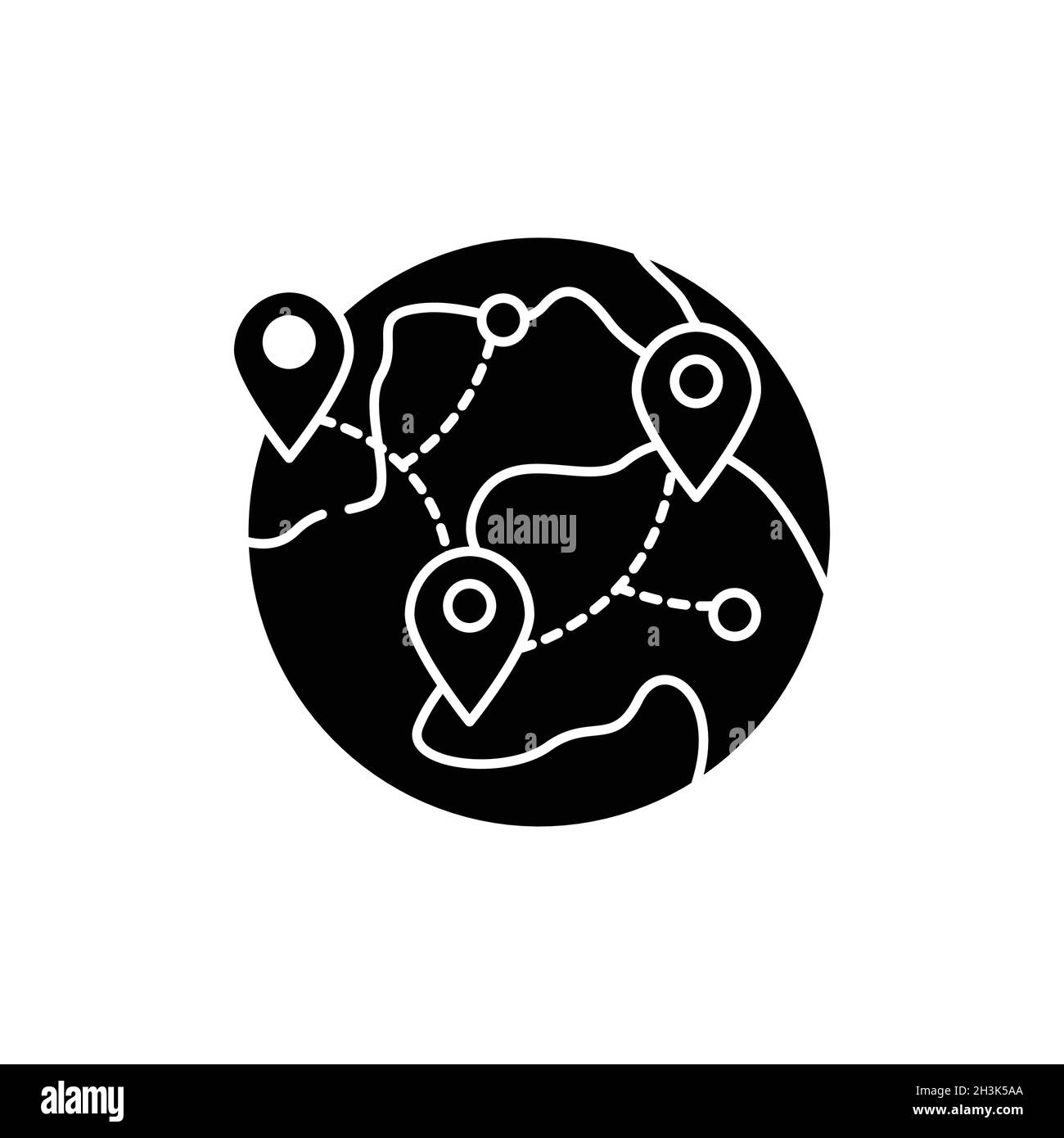 Logistic olor line icon. Pictogram for web page, mobile app, promo. UI ...