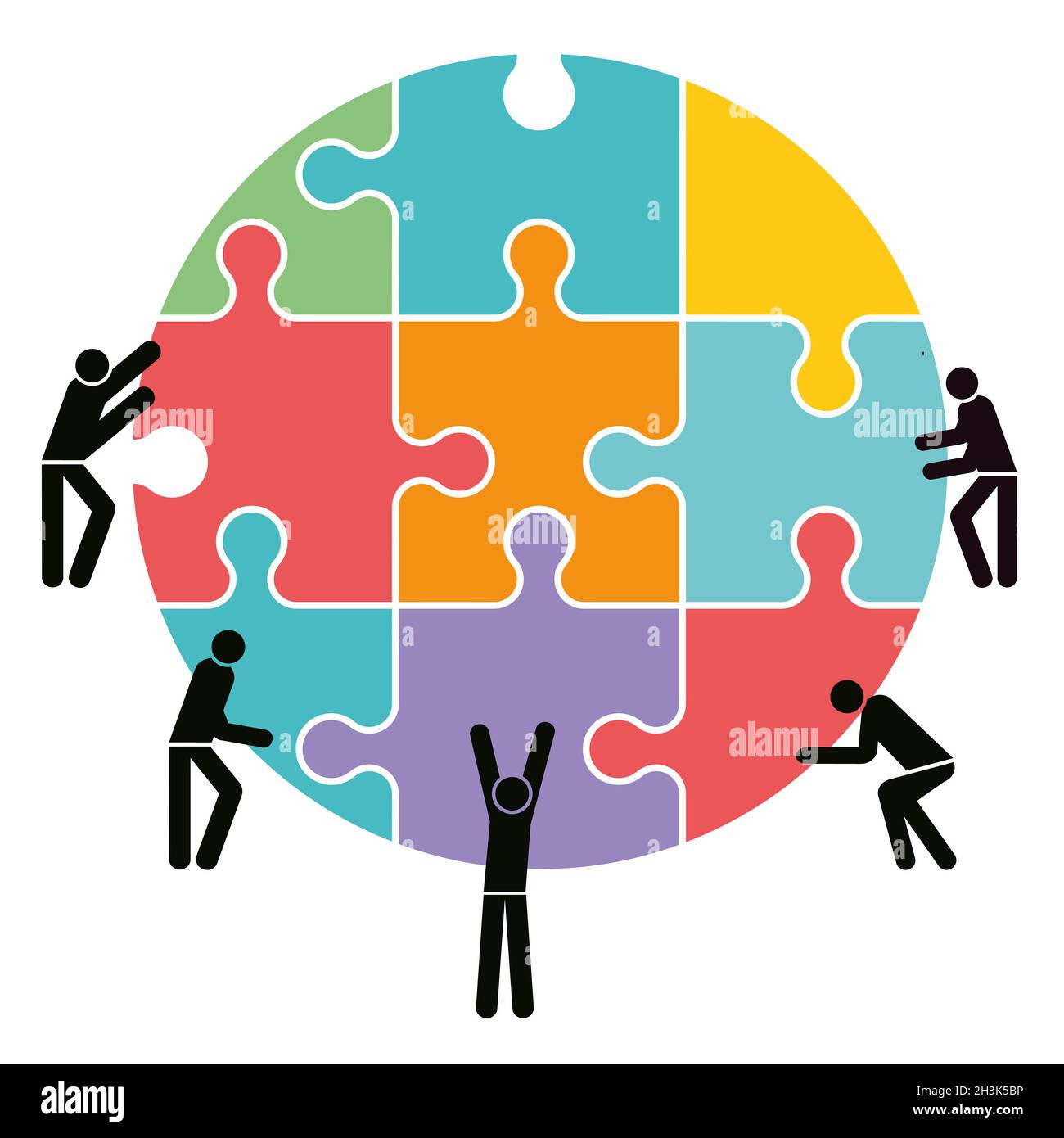 Connection illustration hi-res stock photography and images - Alamy