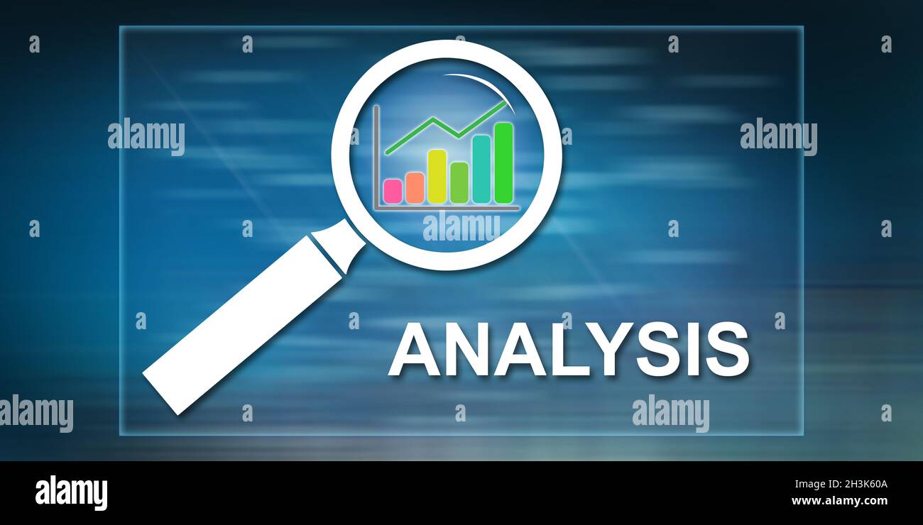 Illustration of an analysis concept Stock Photo - Alamy