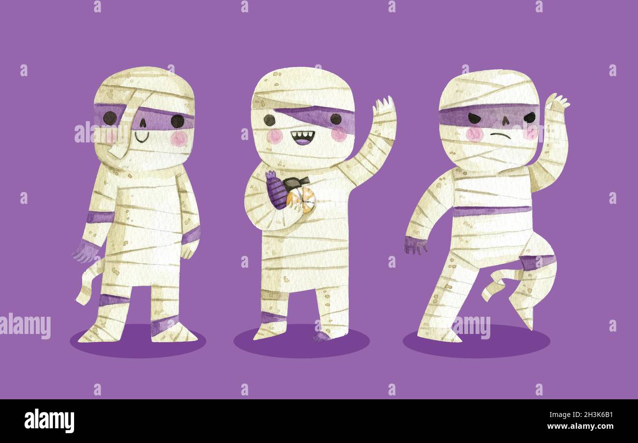 Mummies illustration hi-res stock photography and images - Alamy
