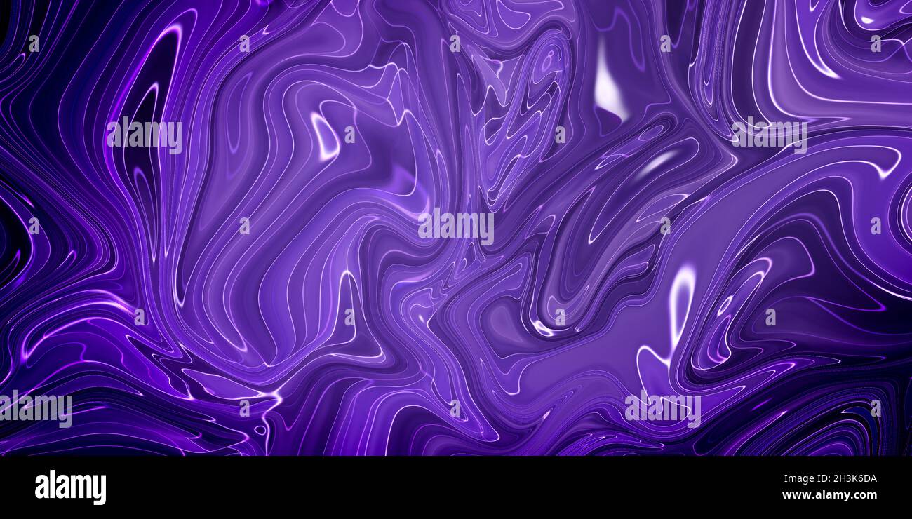 Liquid Purple art painting, abstract colorful background with color ...