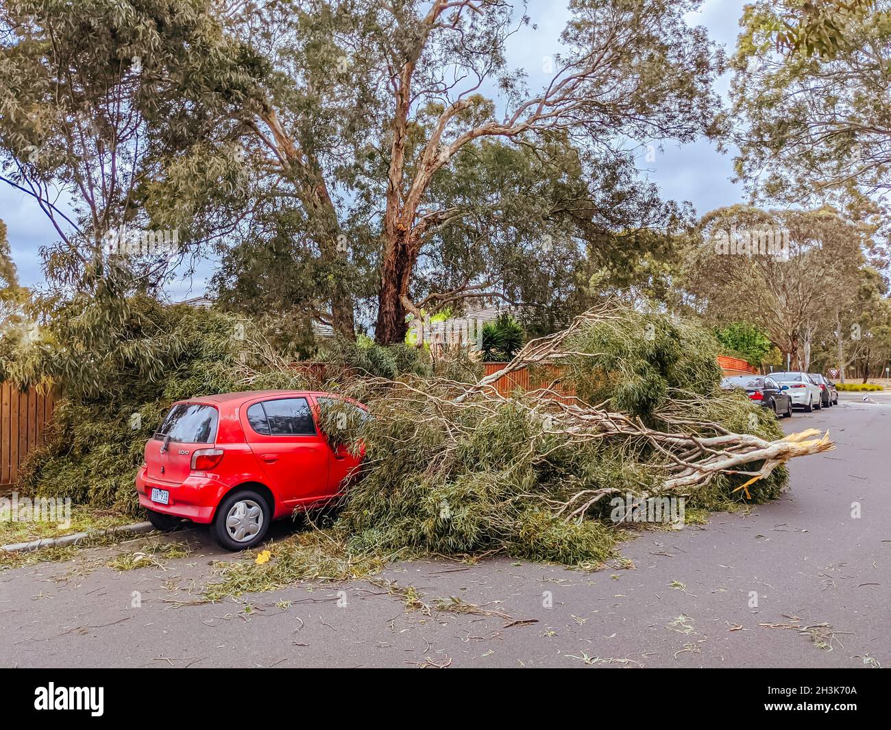 Wind damage house australia hi-res stock photography and images - Alamy