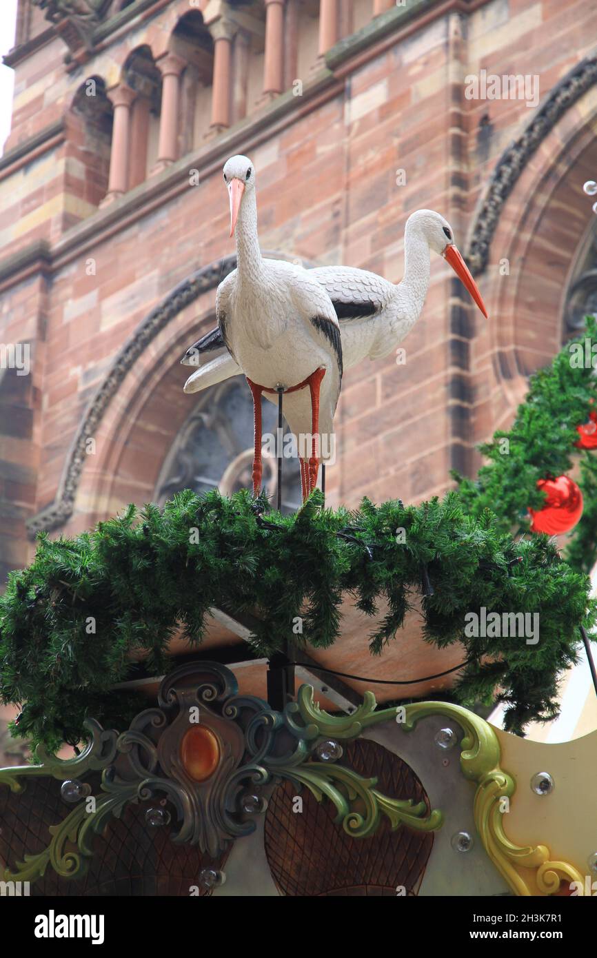 Christmas stork hi-res stock photography and images - Alamy