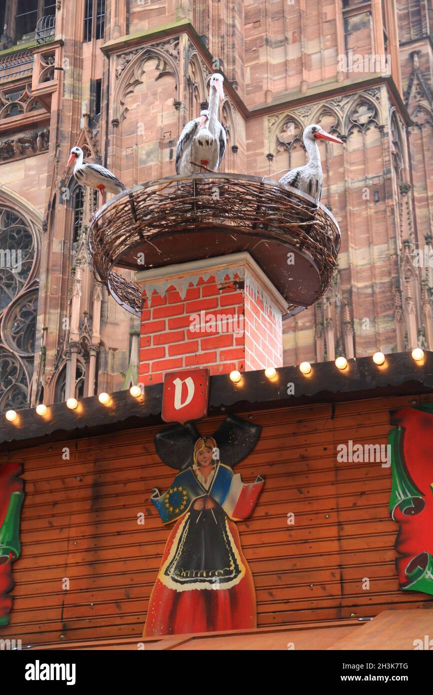 Christmas stork hi-res stock photography and images - Alamy