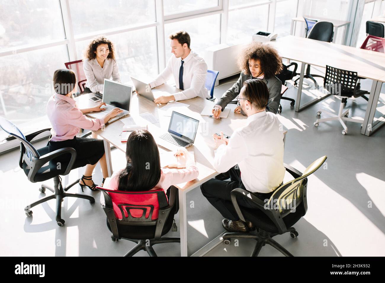 Creating of new important project Stock Photo - Alamy