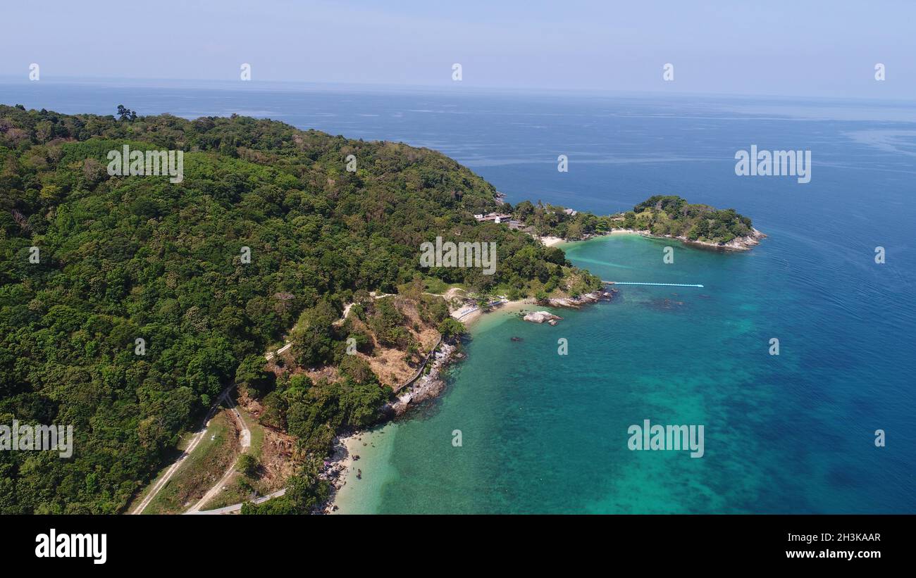 Top view above beach hi-res stock photography and images - Alamy