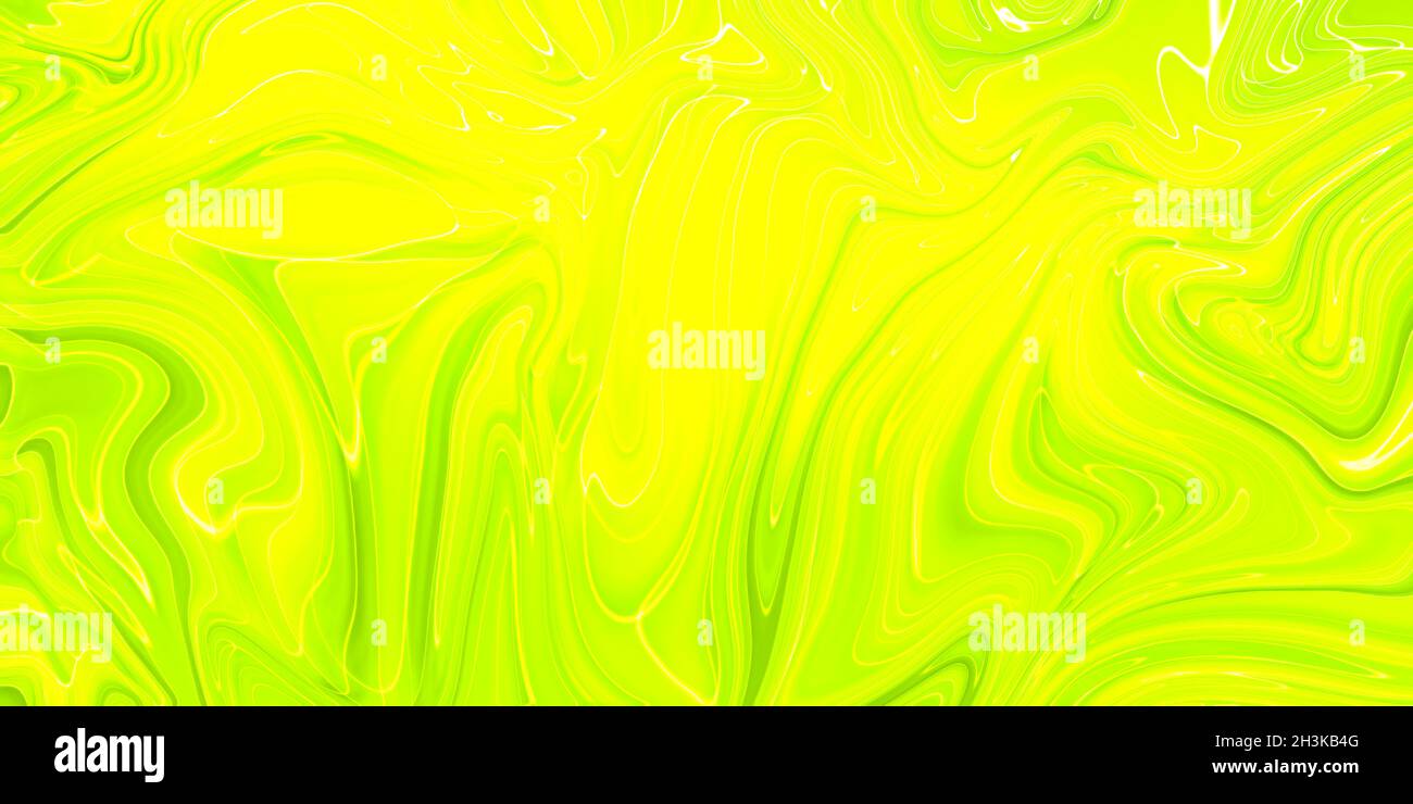 Transparent Green creativity, modern art. Ink colors are amazingly ...