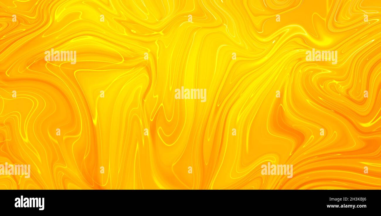 Abstract orange paint background. Acrylic texture with marble pattern ...
