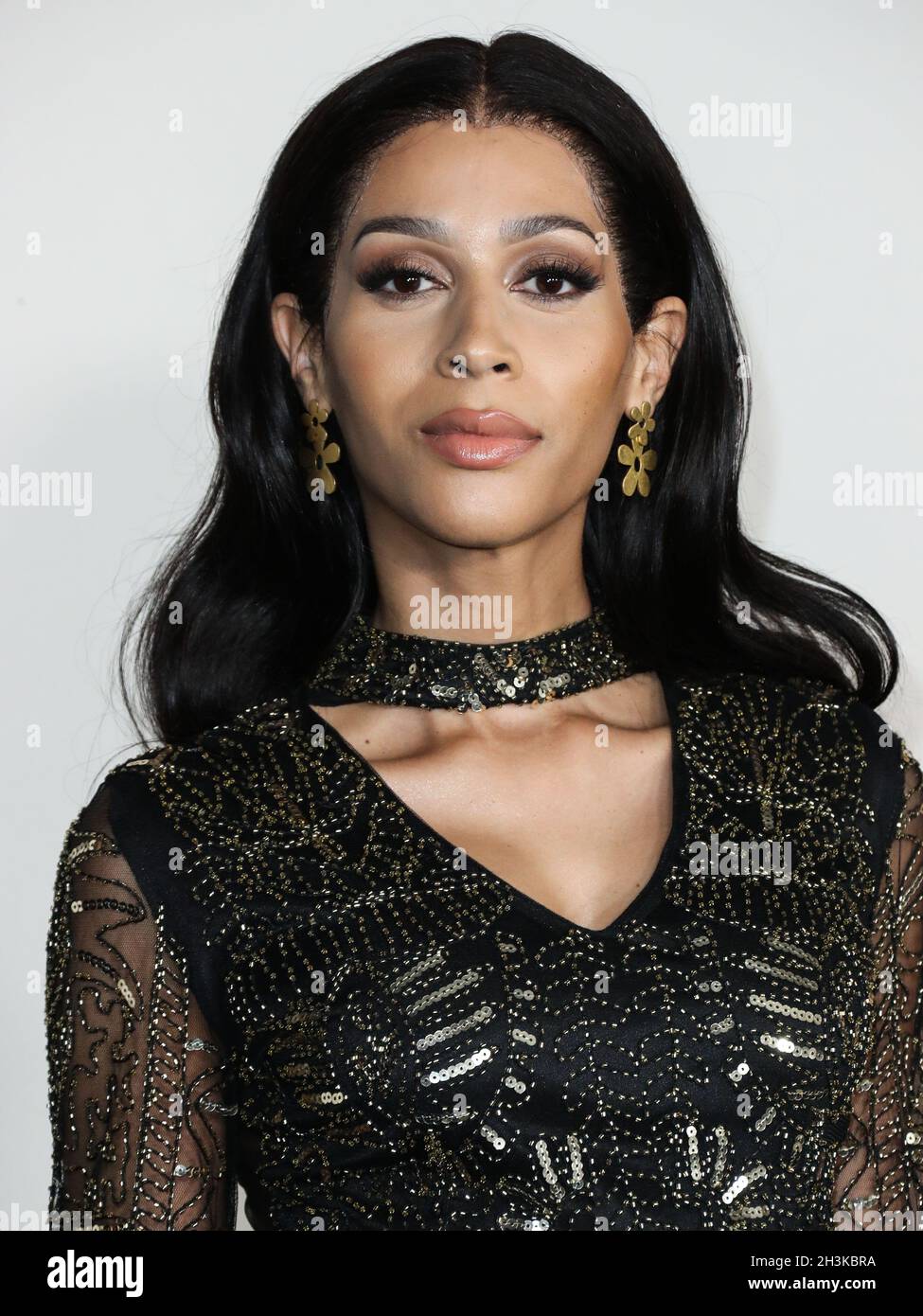 LOS ANGELES, CALIFORNIA, USA - OCTOBER 28: Model Isis King arrives at ...