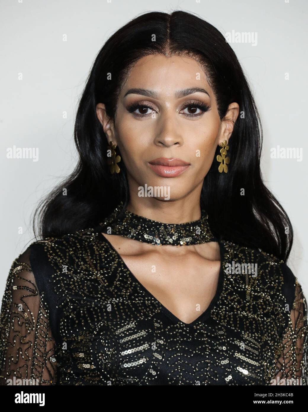 LOS ANGELES, CALIFORNIA, USA - OCTOBER 28: Model Isis King arrives at ...