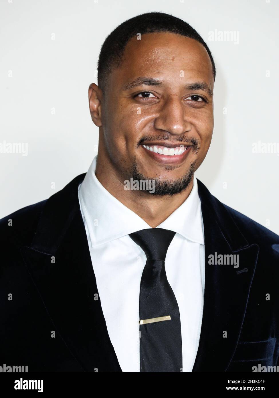 LOS ANGELES, CALIFORNIA, USA - OCTOBER 28: American football safety ...